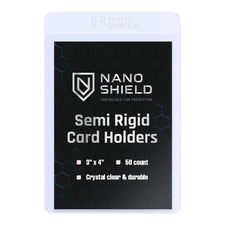 Nano Shield® Semi Rigids 3" x 4" Standard Size (50 Count)