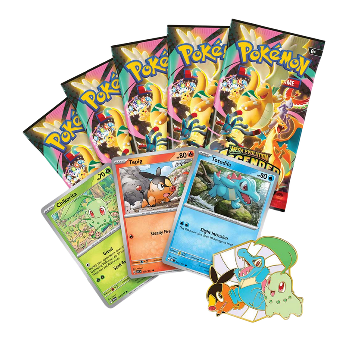 Pokemon Ascended Heroes First Partners Deluxe Pin Collection - EternaCards