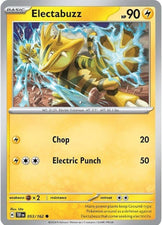 Pokemon Electabuzz 053/162 SV05: Temporal Forces Reverse Holo